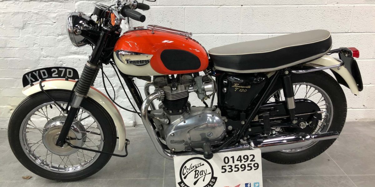 Triumph T120R Bonneville - Colwyn Bay Motorcycles