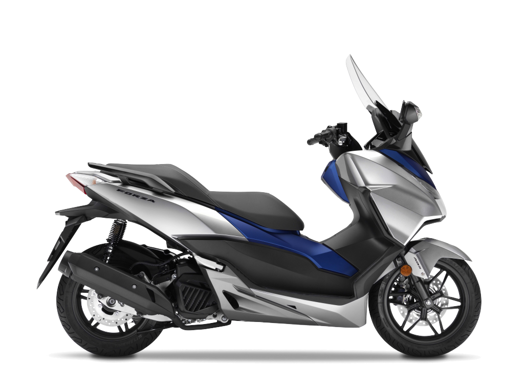 2017 Honda Forza Silver and Blue - Colwyn Bay Honda