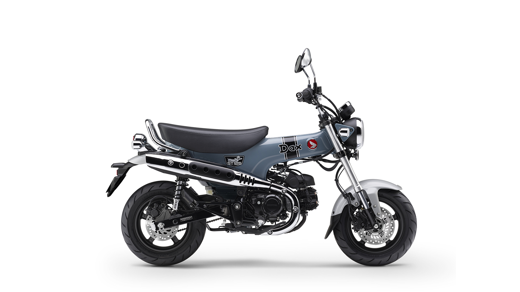 24YM_DAX_125_Studio_NH-B95P_PEARL_CADET_GRAY_RHS - Colwyn Bay Honda