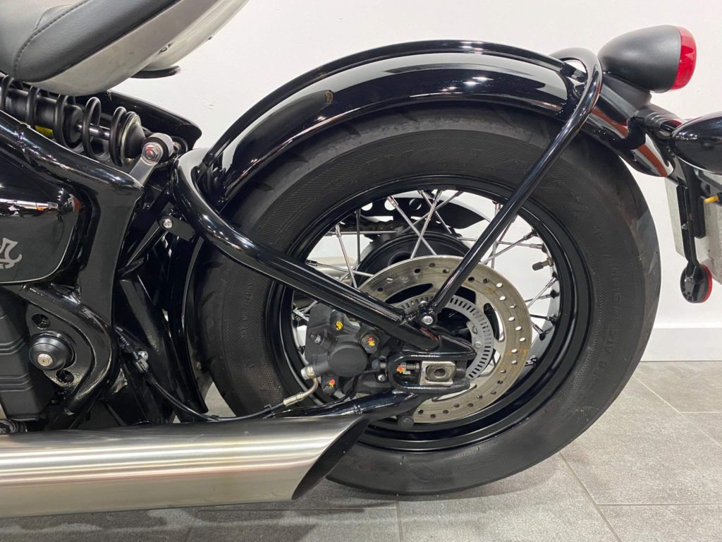 Triumph Bobber 1200 Bobber Black image - Colwyn Bay Honda